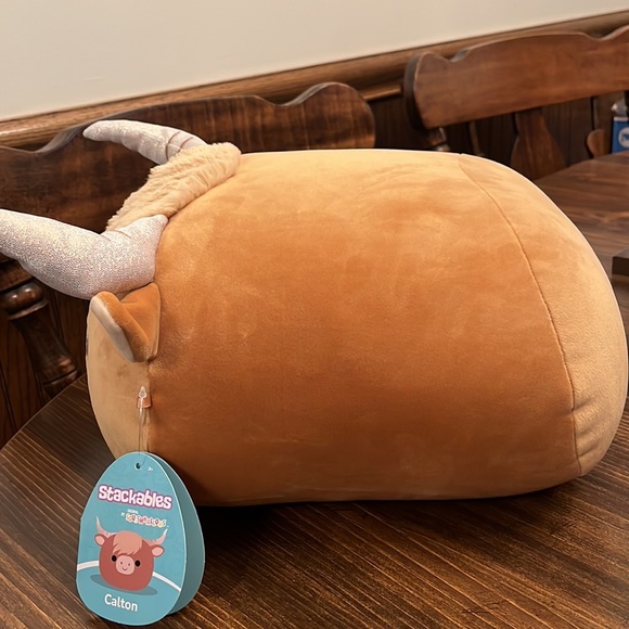 Squishmallows | Toys | Nwt Squishmallows Stackables Calton The Highland ...